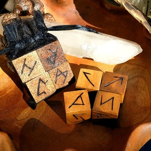 Elder Futhark Runic Dice Sets - Etsy