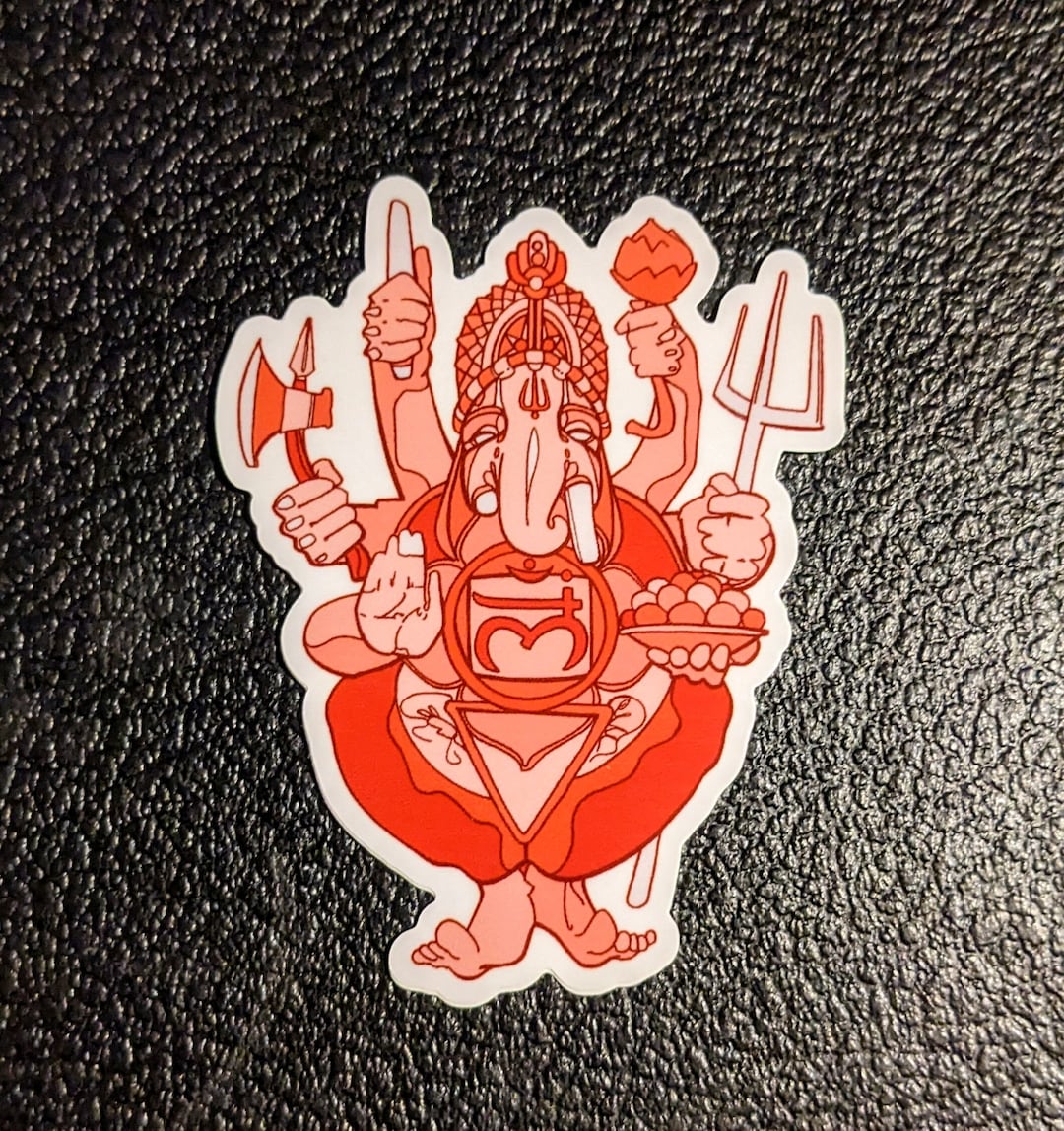 Ganesha Sticker by AMUN - Etsy