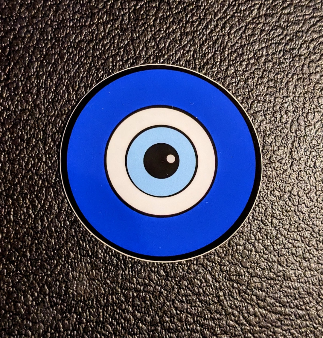 Evil Eye Sticker by AMUN - Etsy