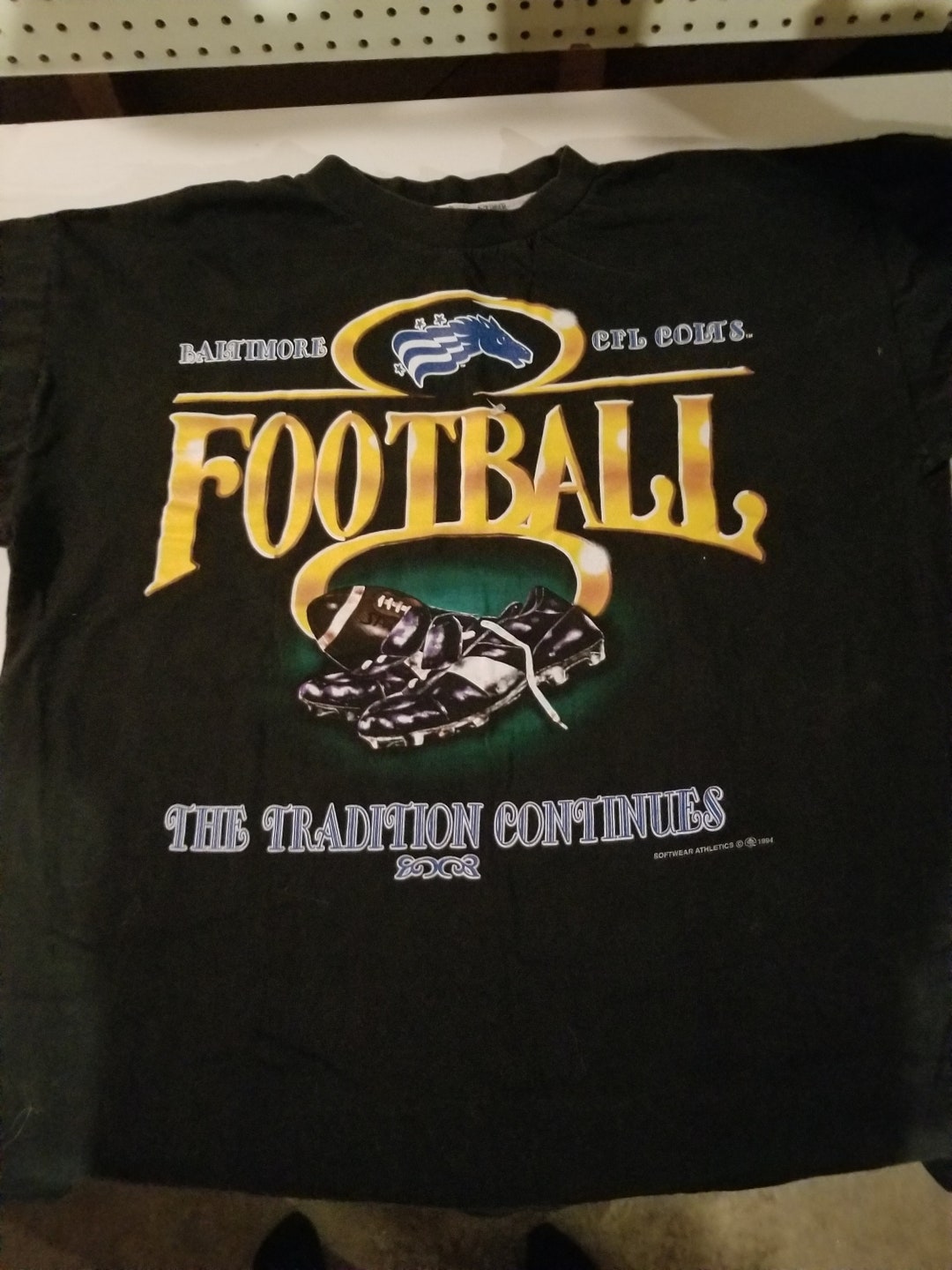 1994 BALTIMORE COLTS Cfl Team Shirt Inaugural Season - Etsy