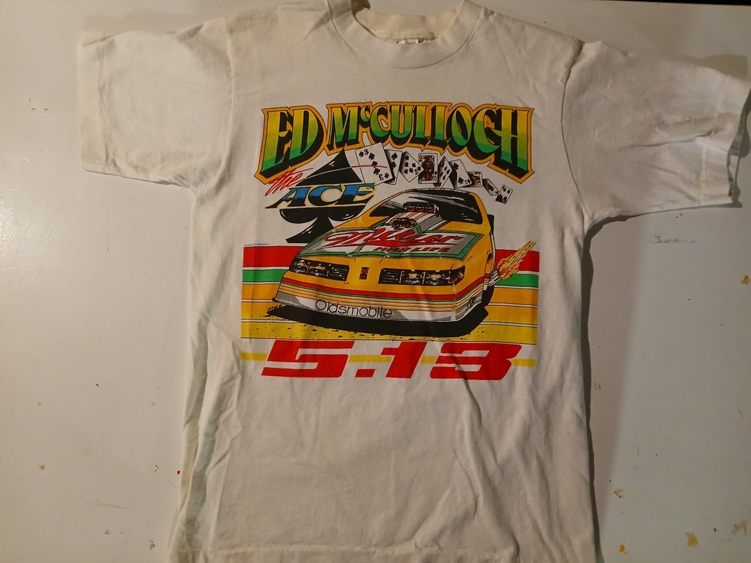 Ed "the Ace" Mcculloch TF/FC Team Shirt 1989 NHRA Drag Racing - Etsy