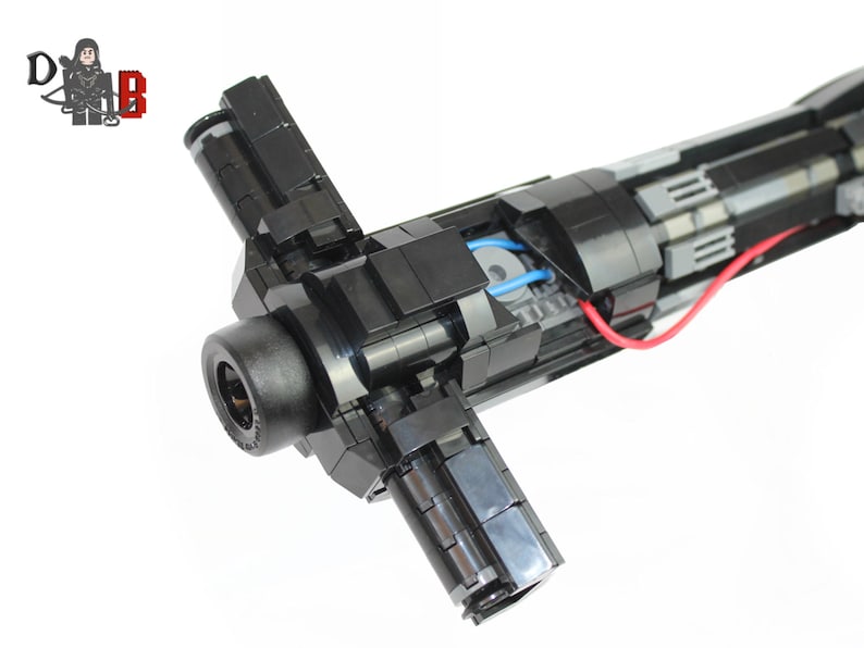 Star Wars Kylo Ren TFA Custom Lightsaber Hilt Made Using LEGO - Etsy