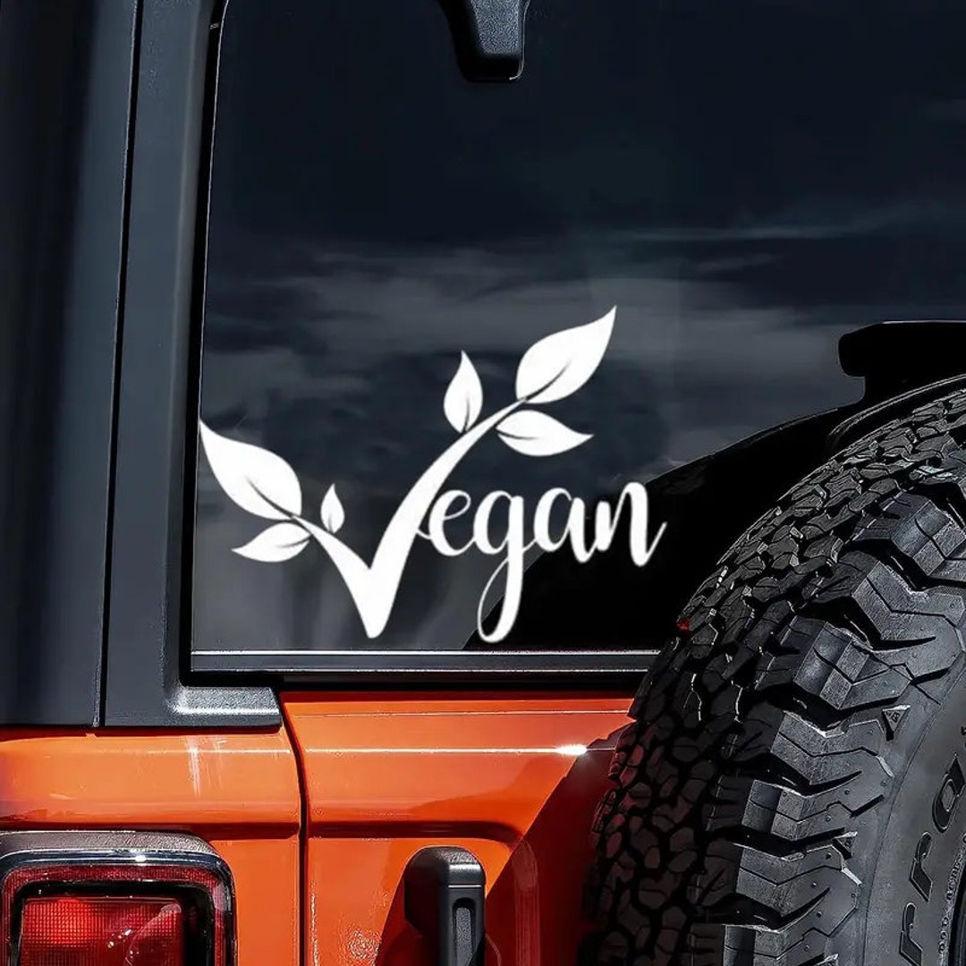 Vegan Pride Car Vinyl Sticker Decal Bumper Sticker for Auto - Etsy
