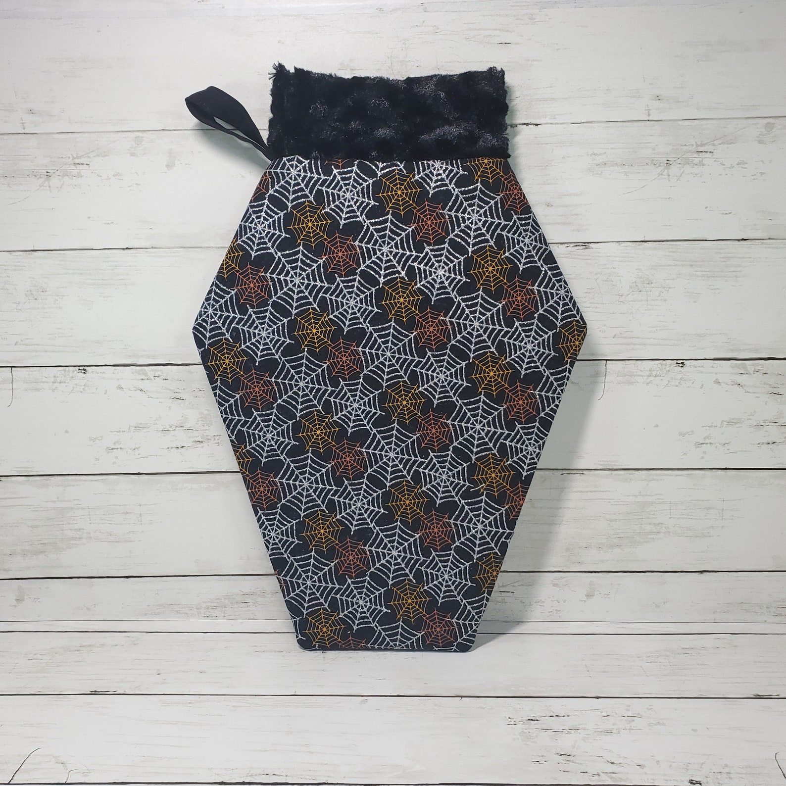 Coffin Stockings, Gothic Christmas Stocking, Goth Christmas Decor ...