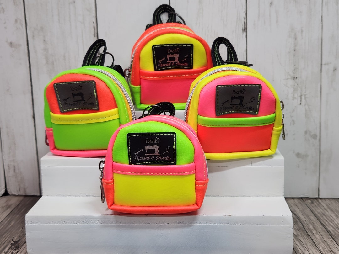 Backpack Keychains, Handmade Mini Backpack Keychains, Mini Keychains ...