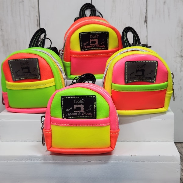 Mini Backpack Keychain - Etsy