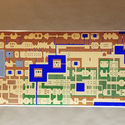 The Legend of Zelda: the Wind Waker World Map Poster - Etsy