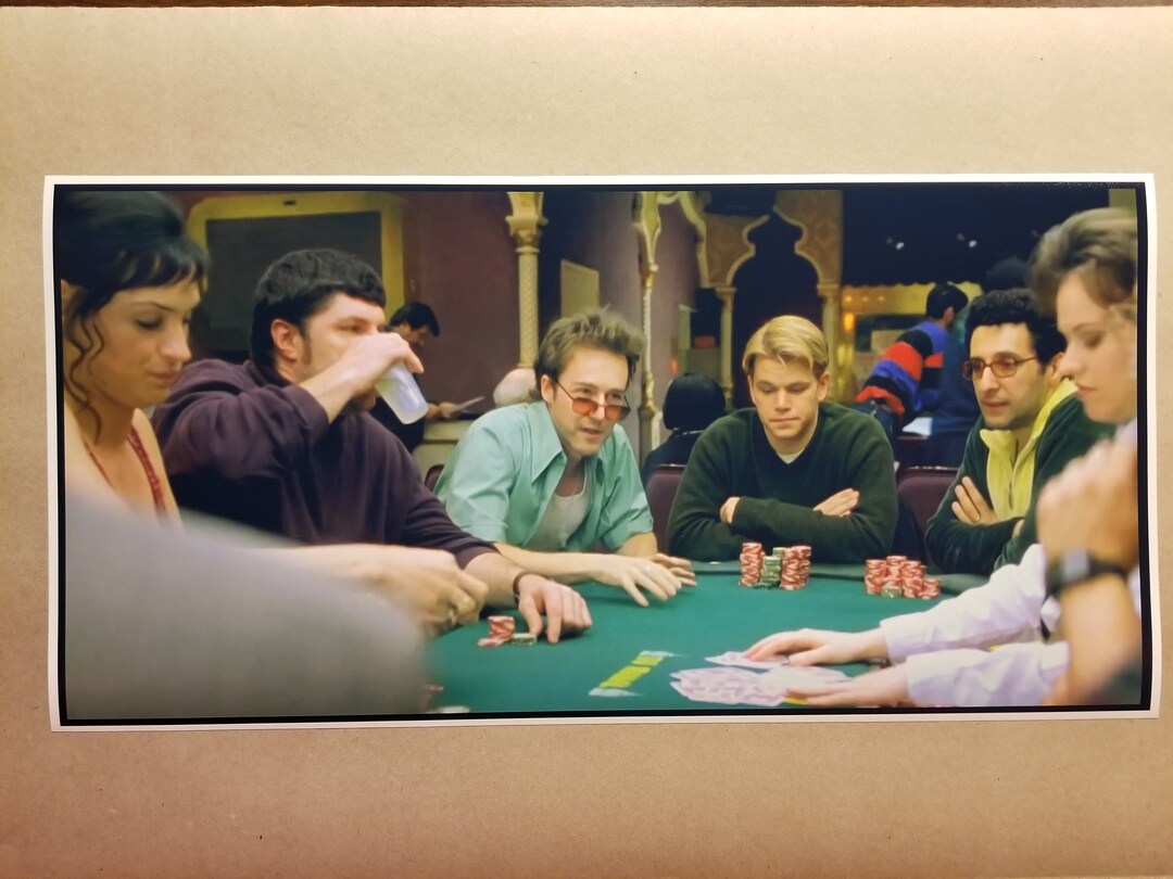 Rounders 12 X 24 Worm Wide Screen Movie Poster Bar - Etsy