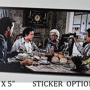 Goodfellas Dinner Movie Scene 12" X 24" Poster Cartoon Animation ...