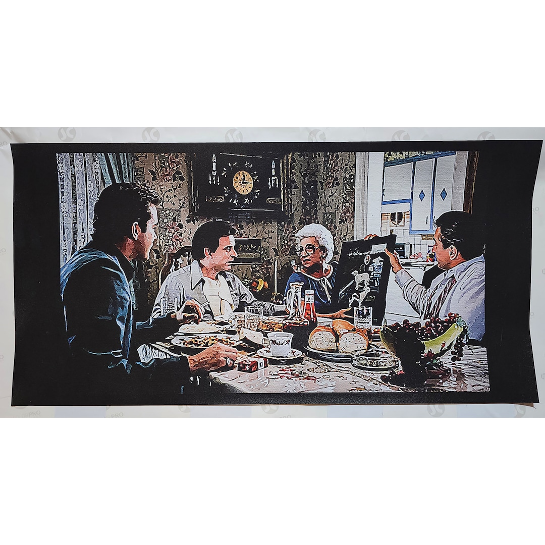 Goodfellas Dinner Movie Scene 12" X 24" Poster Cartoon Animation ...