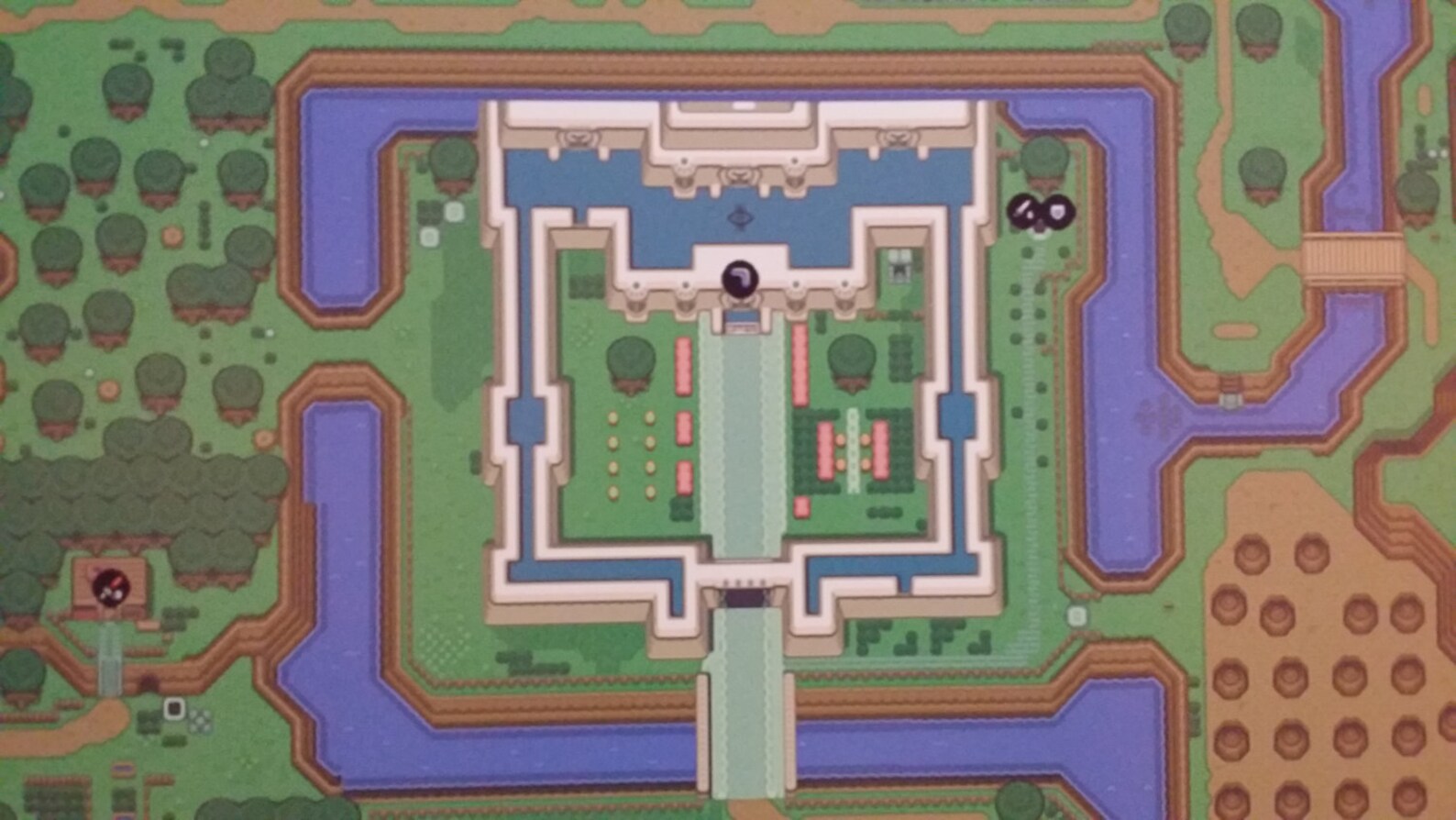 Zelda Poster Print Link to the Past Light/dark World Map - Etsy