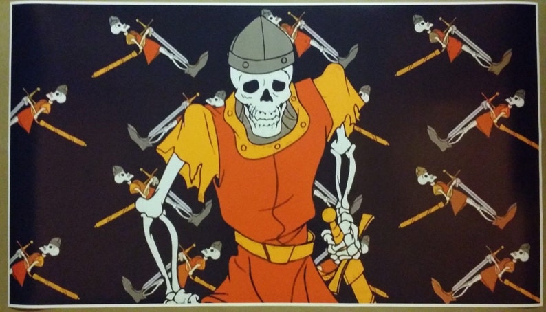 Dragon's Lair Death Screen Poster Video game shooter Movie | Etsy