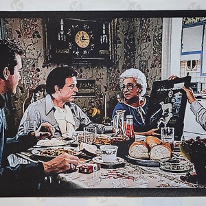 Goodfellas Dinner Movie Scene 12" X 24" Poster Cartoon Animation ...