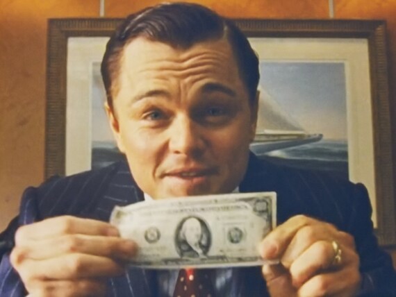 Wolf Of Wall Street Money Gif