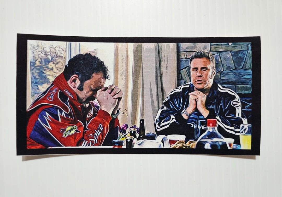 Talladega Nights Ricky Bobby Movie Scene 12" X 24" Poster Cartoon ...