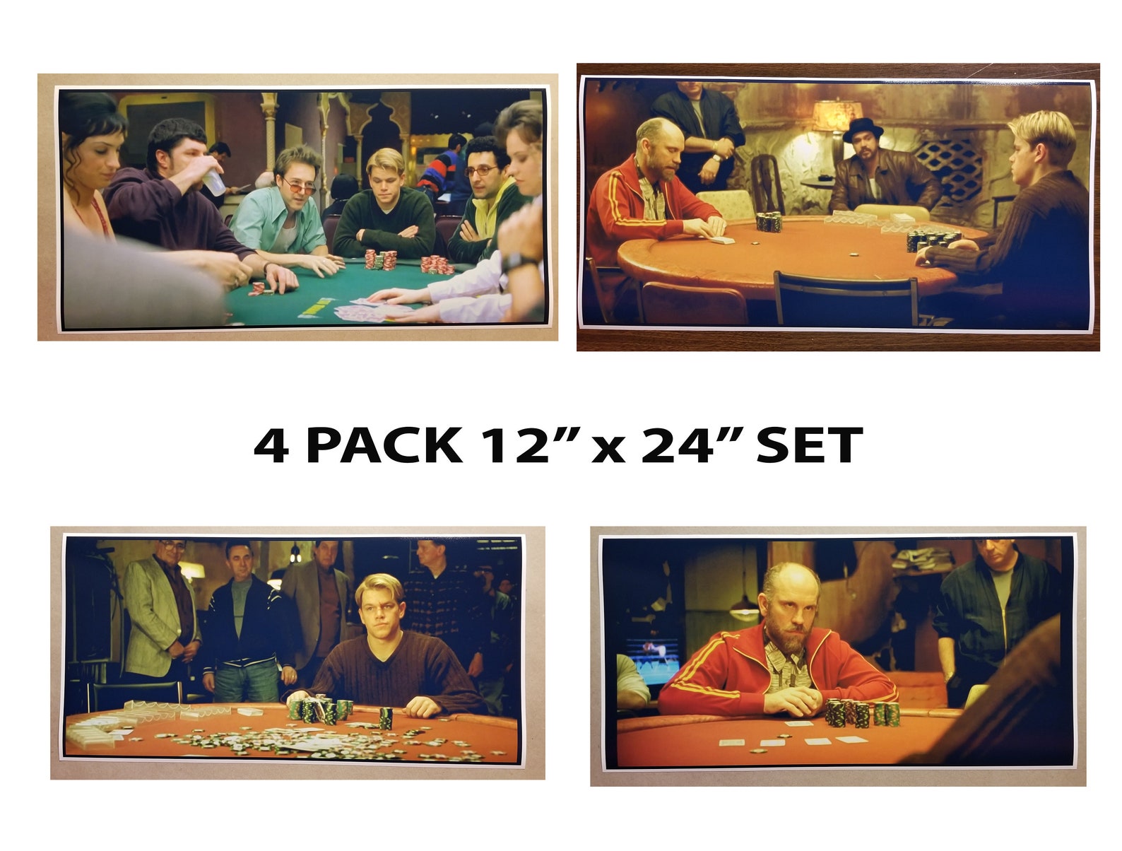 Rounders 12 X 24 Worm Wide Screen Movie Poster Bar - Etsy