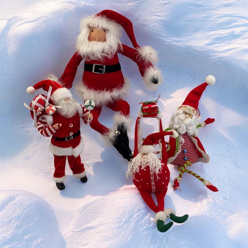 Poseable Santa - Etsy