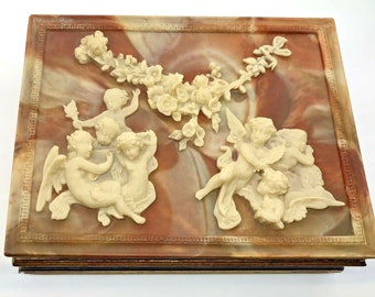 Incolay Jewelry Box - Etsy