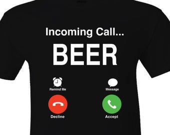 Beer Incoming Call - Etsy