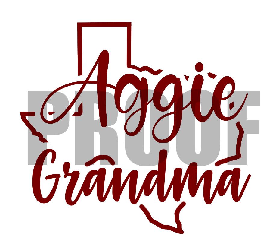 Aggie Mom, Aunt, Grandma, Cousin Digital File SVG Format - Etsy