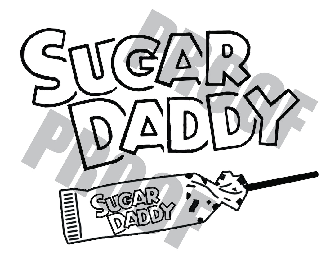 Sugar Daddy Digital File PNG Format - Etsy
