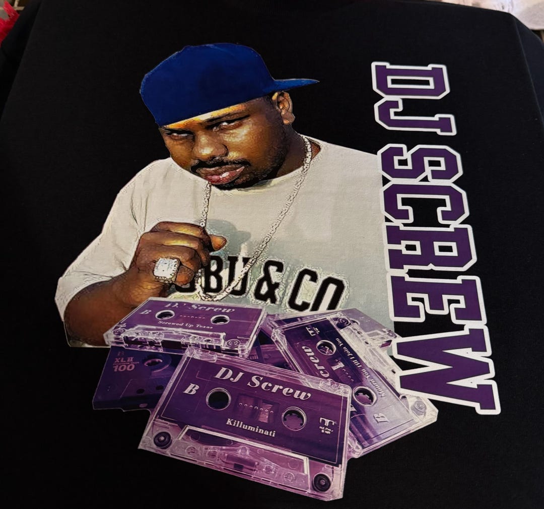 DJ Screw Tshirt - Etsy