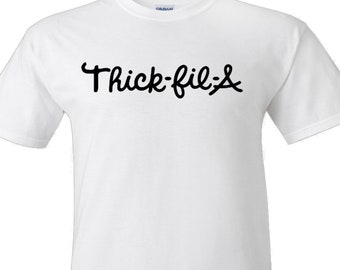 Thick Fil a Shirt - Etsy