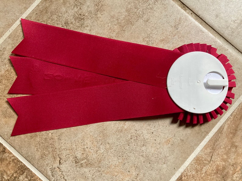 Reserve Champion - Rosette Ribbon Award - Etsy