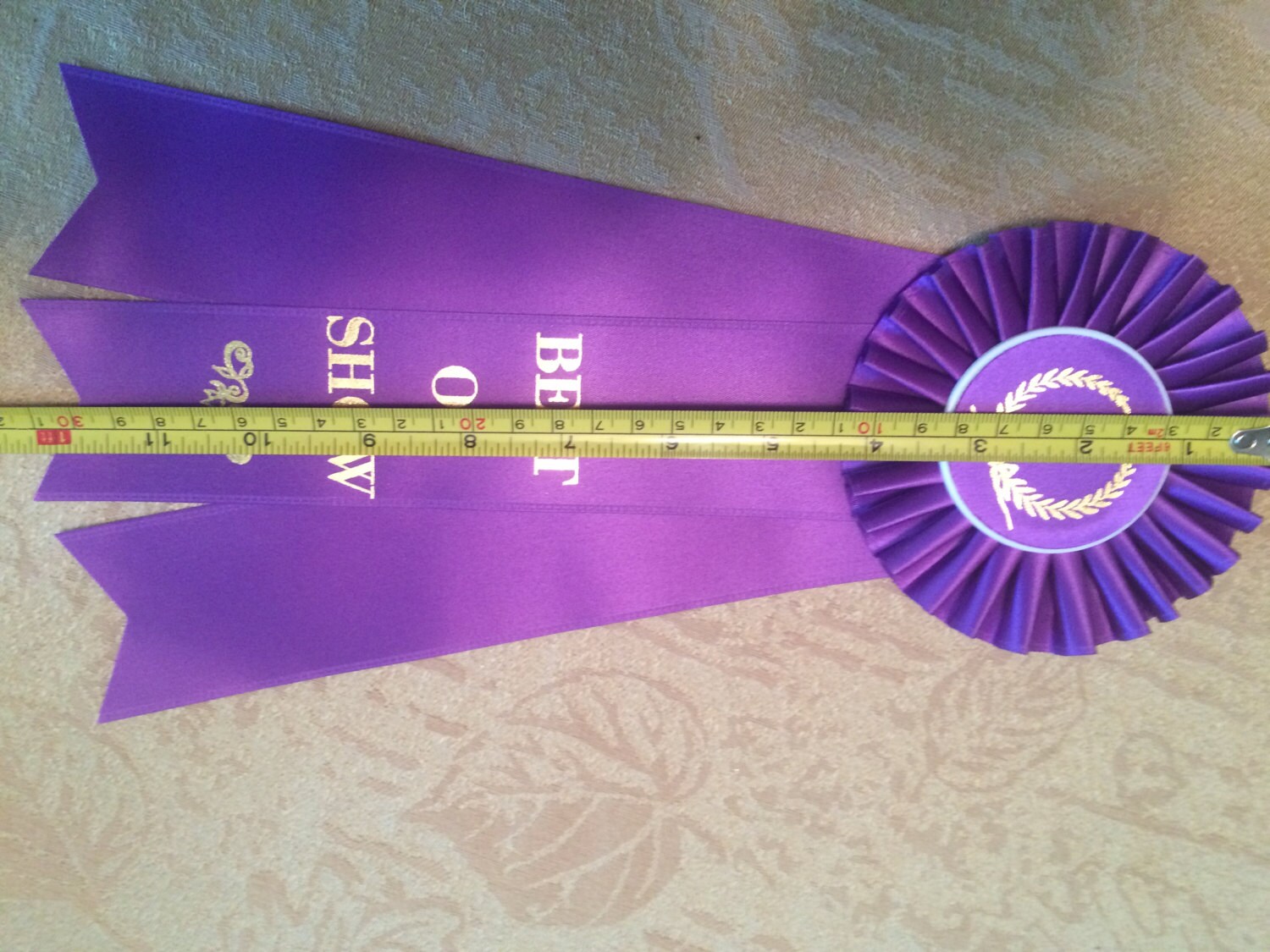 Satin Award Rosette Ribbons - Best of Show - Etsy