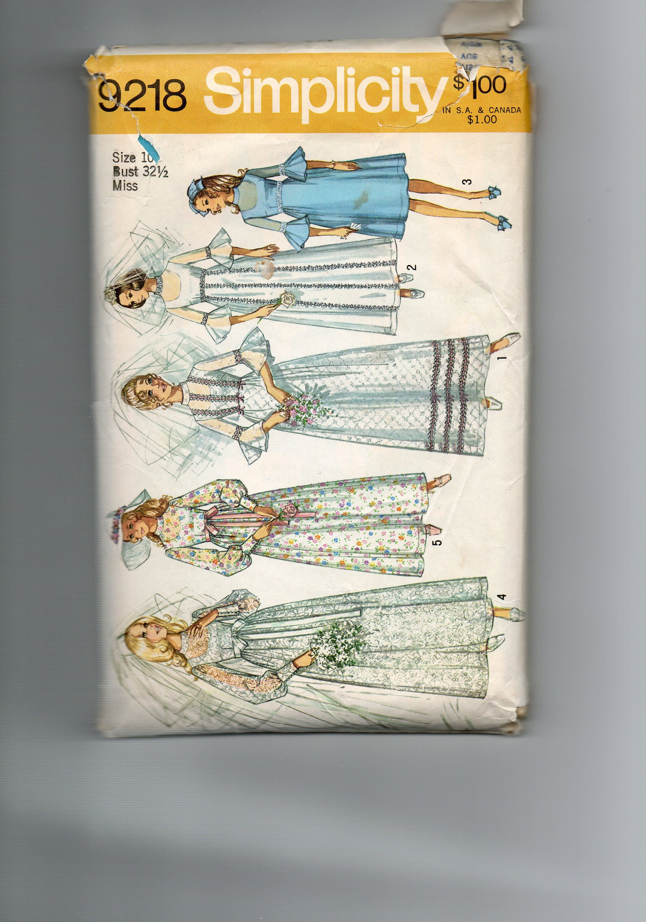 So Charming for a Bohemian or Country Wedding. 1970 Complete Original ...