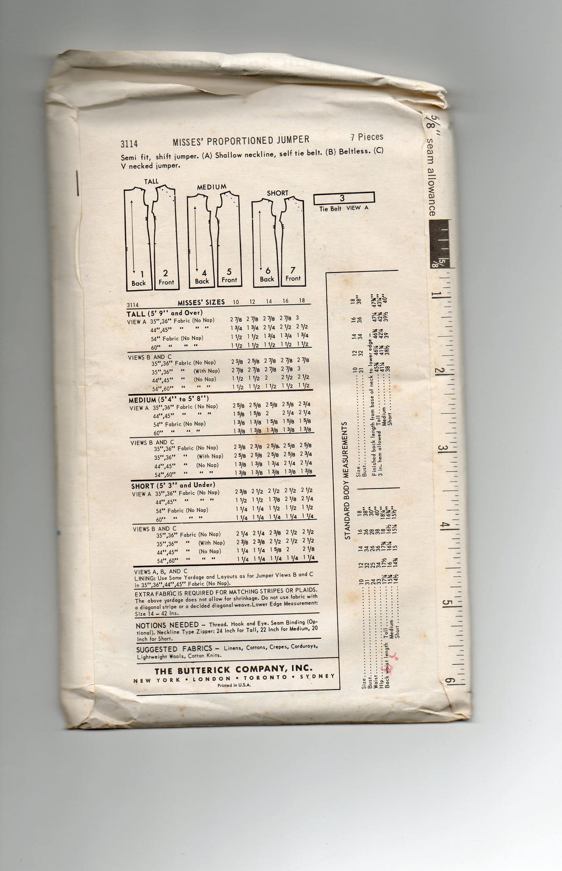 Perfect Wardrobe Builder - Sleeveless, Semi-fitter, One Piece Jumper ...