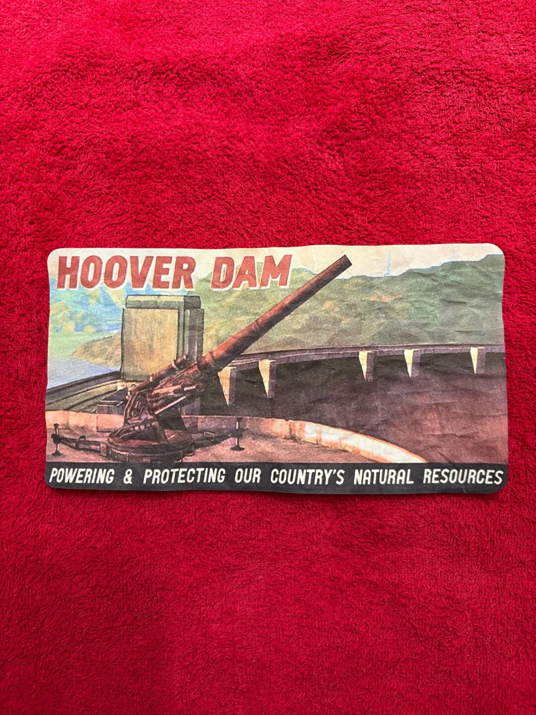 Fallout Hoover Dam Retro Poster - Etsy UK