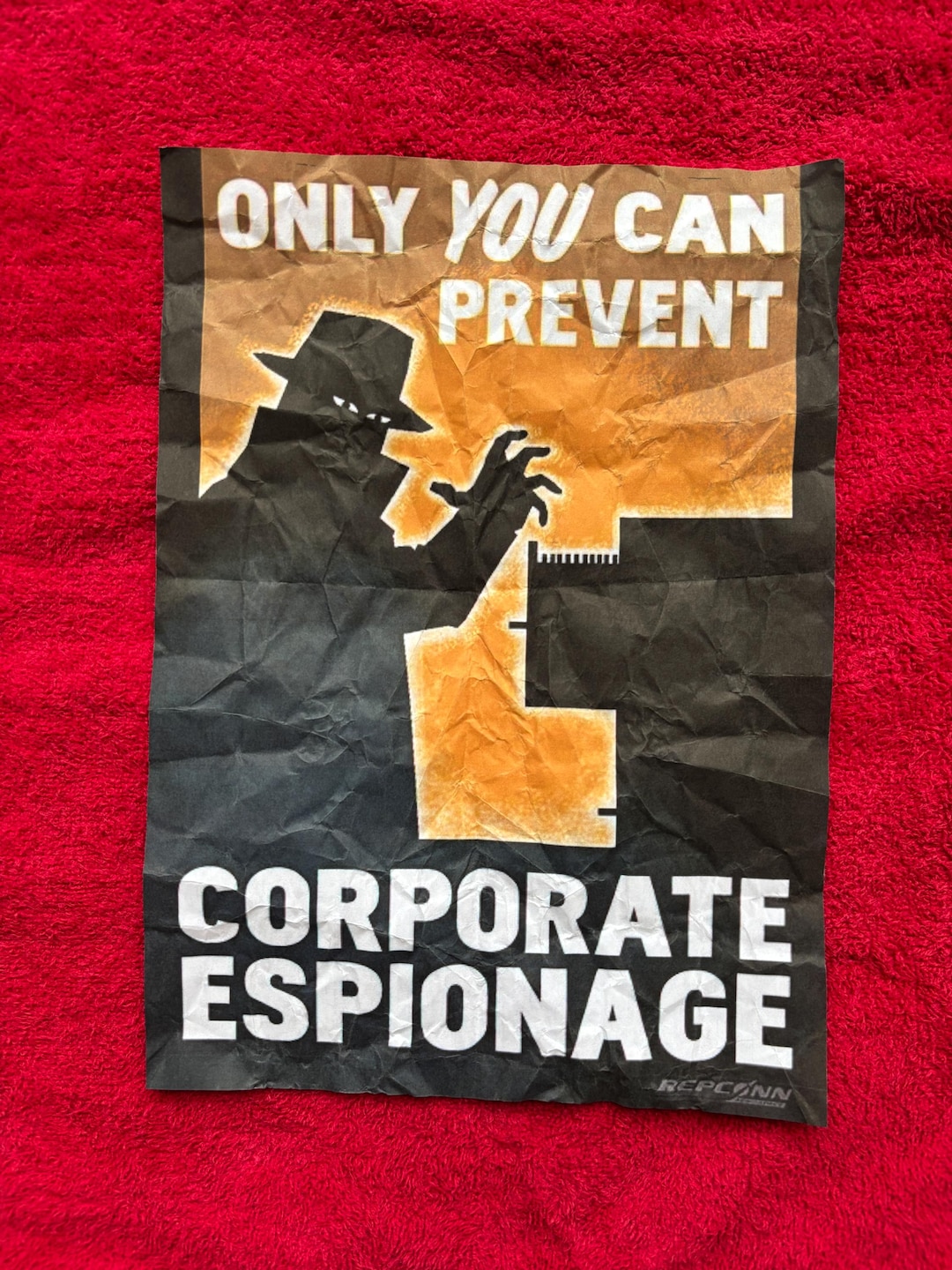Fallout Only You Can Prevent Corporate Espionage Poster - Etsy