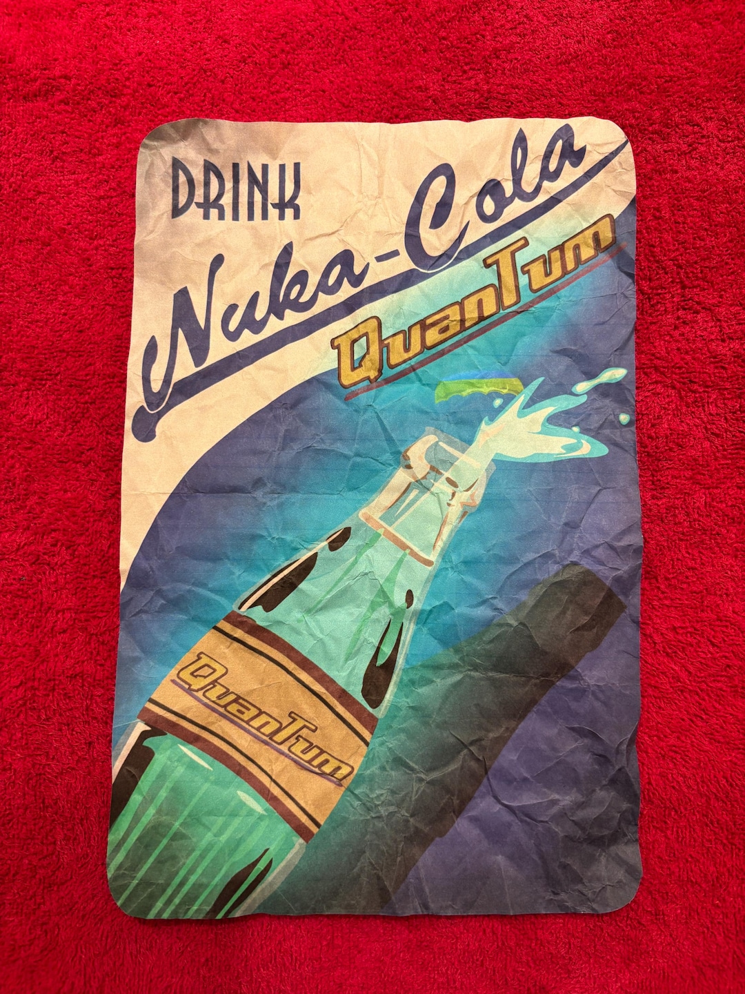 Fallout Nuka Cola Quantum Advertisement Poster - Etsy