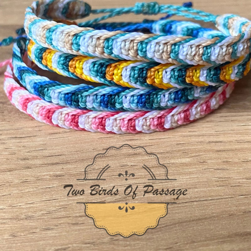 Square Knot Bracelet - Etsy