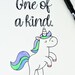 Unicorn Hand Lettering Practice Sheets, Unicorn Wall Art, Hand ...