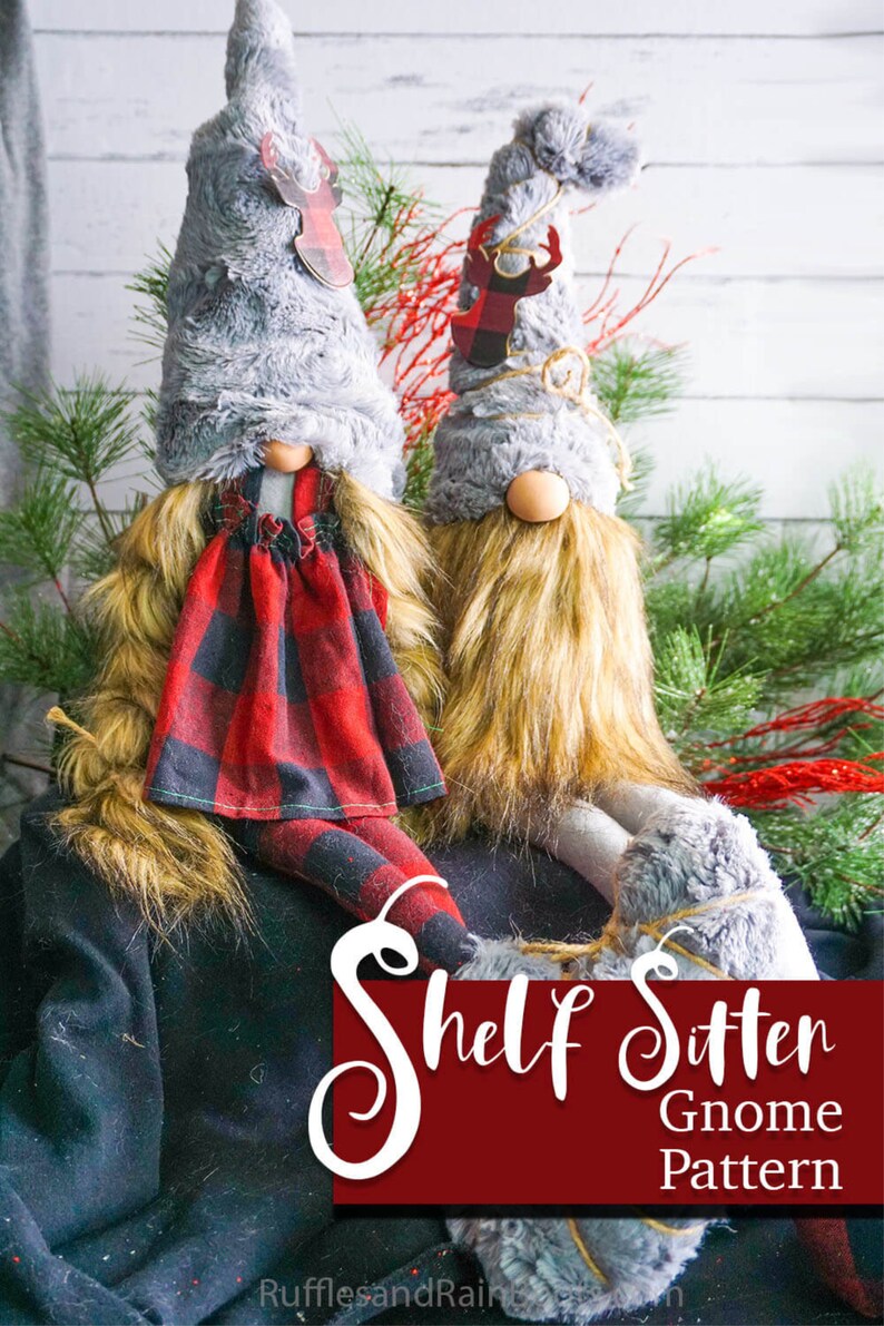 Beginner Sewing Gnome Pattern for DIY Gnome Easy Sew Gnome - Etsy