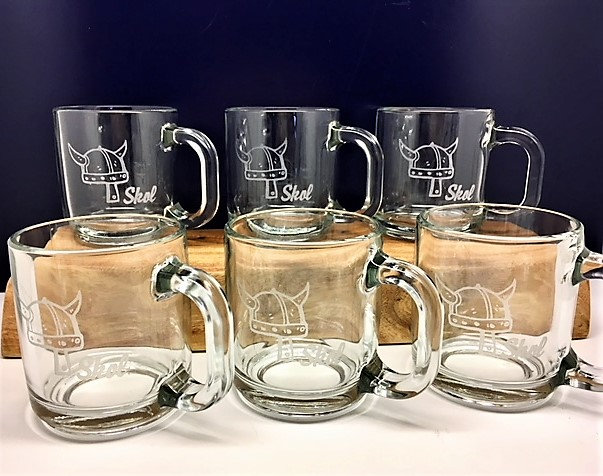 Glass Holiday MUG skol Glogg Mugs for the Viking at Heart, GLOGG Mugs ...