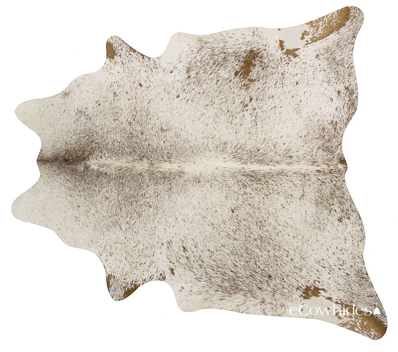 Salt and Pepper Brown Brazilian Cowhide Rug Cow Hide Rugs: XXL - Etsy
