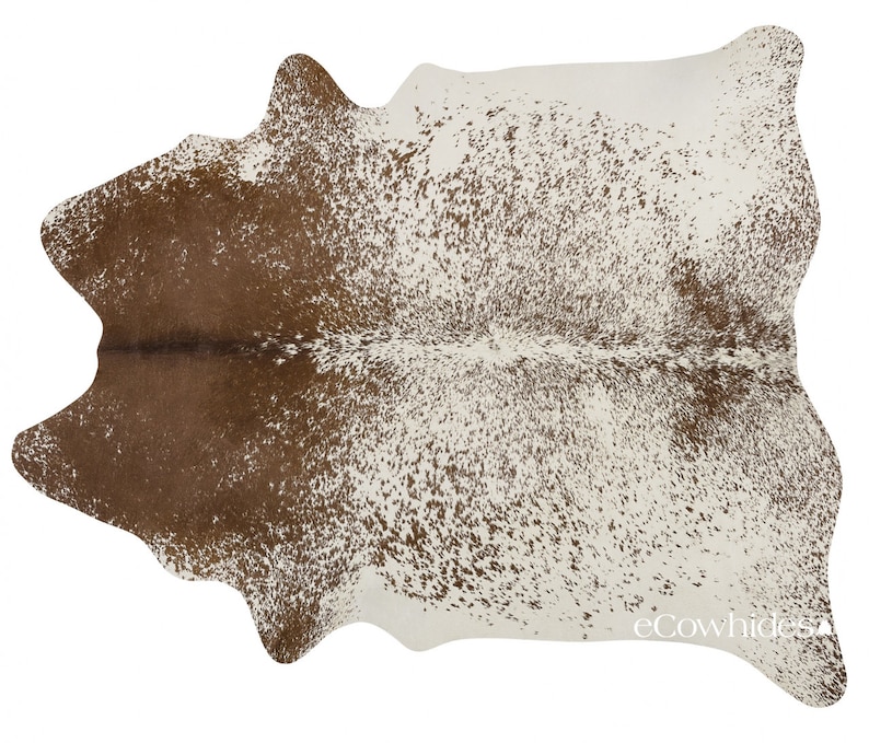 Salt and Pepper Brown Brazilian Cowhide Rug Cow Hide Rugs: XXL - Etsy