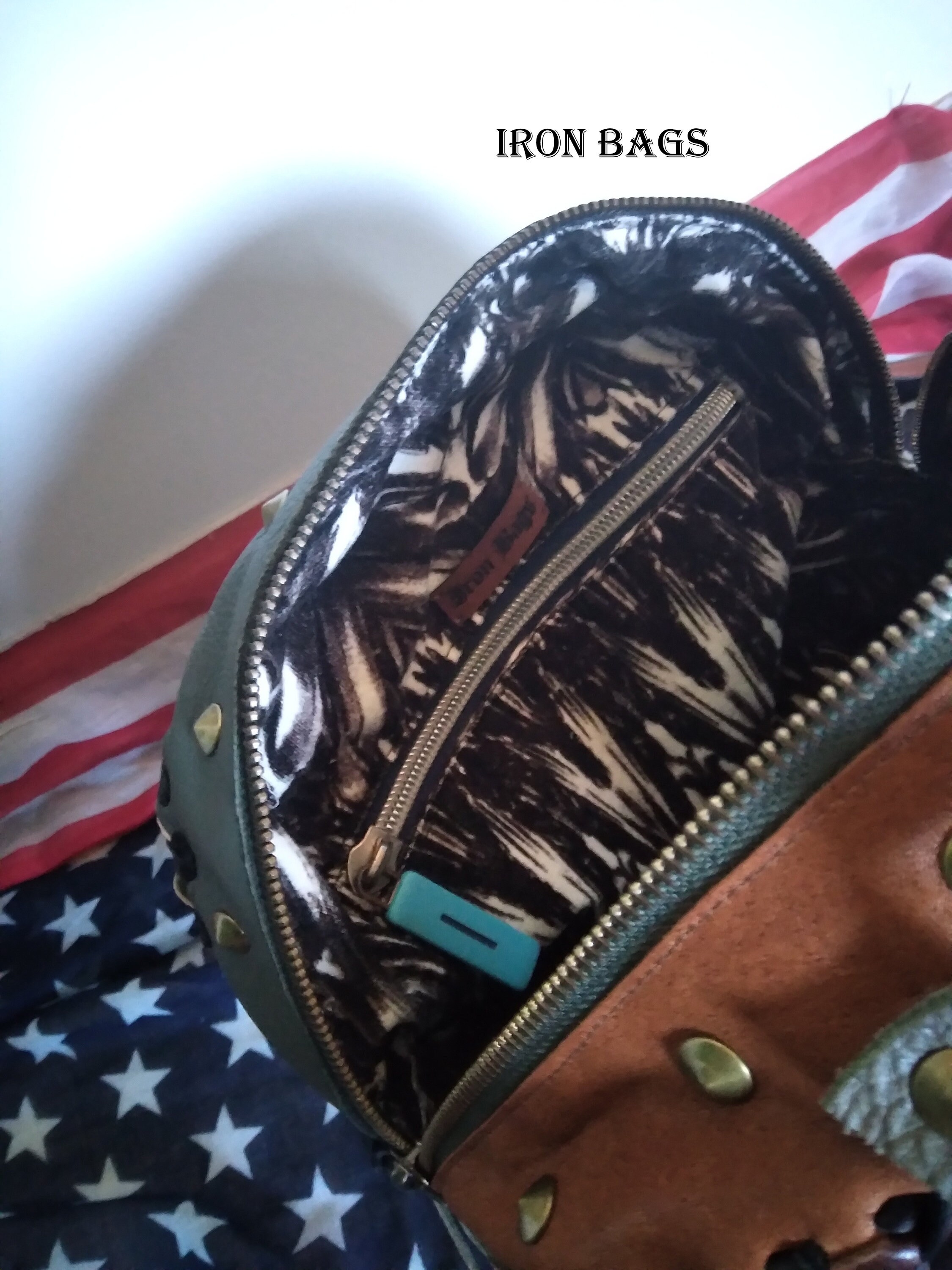 Small Military Backpack Iron Bags - Etsy