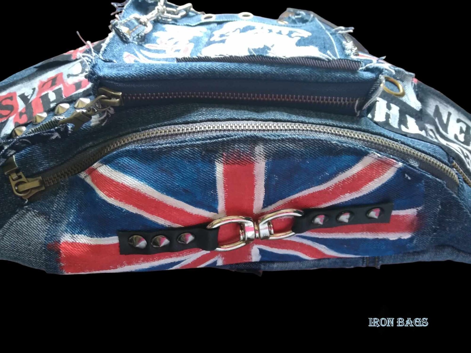 Fanny Pack Bumbag Punk Rock Crossbody Bag - Etsy