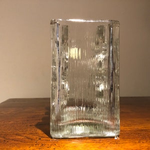 Walther Glas ,,on the Rocks" Vase ,designer : Lars Hellsten 1972 ...