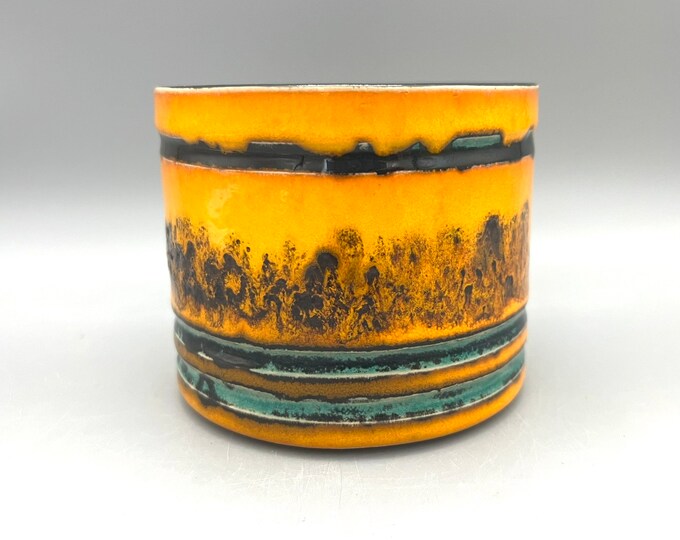 Reserved / Sold for BP. Spara Edel Keramik Funky Rare Orange Green ...