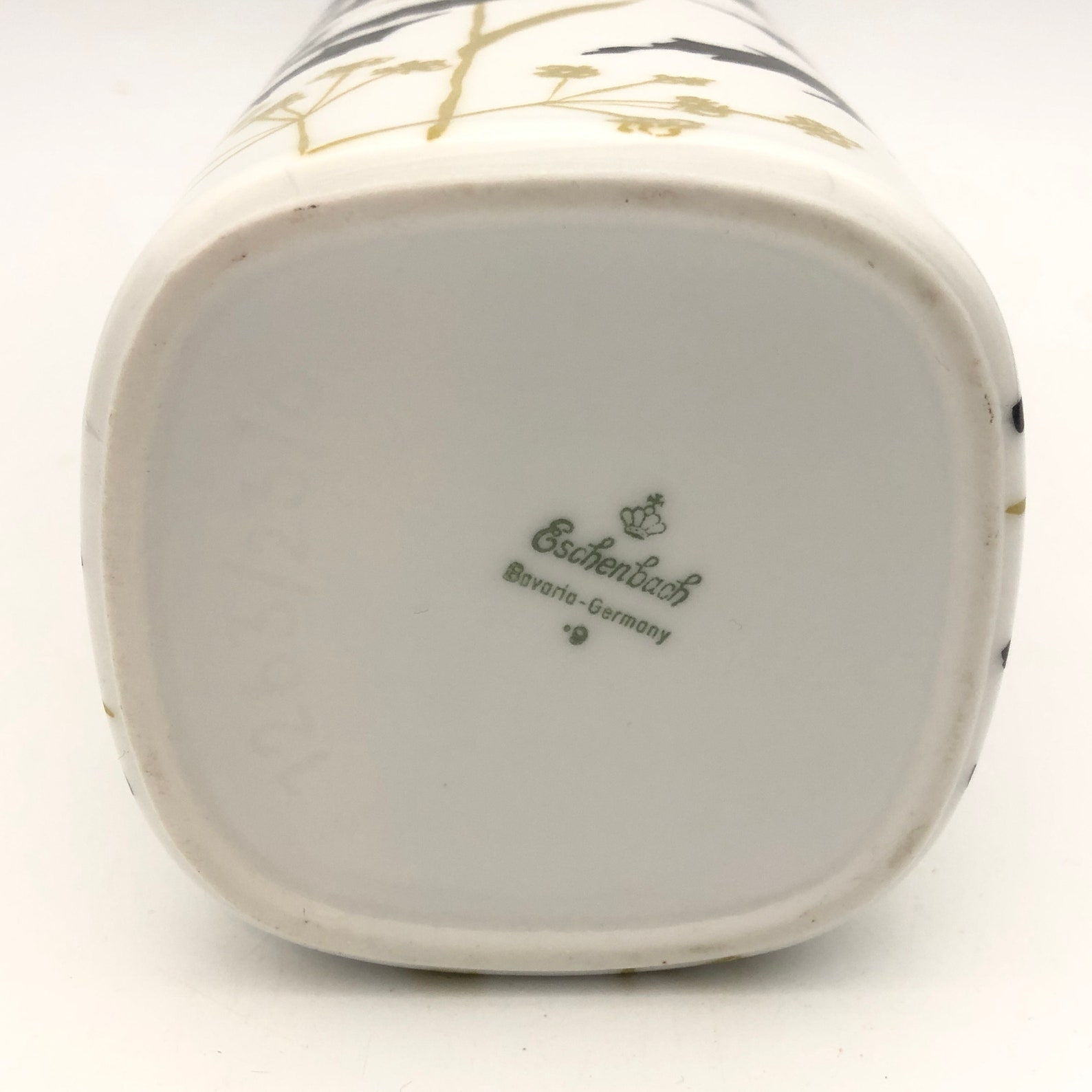 Eschenbach Bavaria Porcelain Elegant and Stylish Mid Century 1970s Vase ...