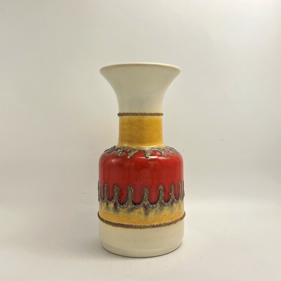 Jasba Keramik N 602 10 22 Fat Lava Vintage Mid Century Modern | Etsy