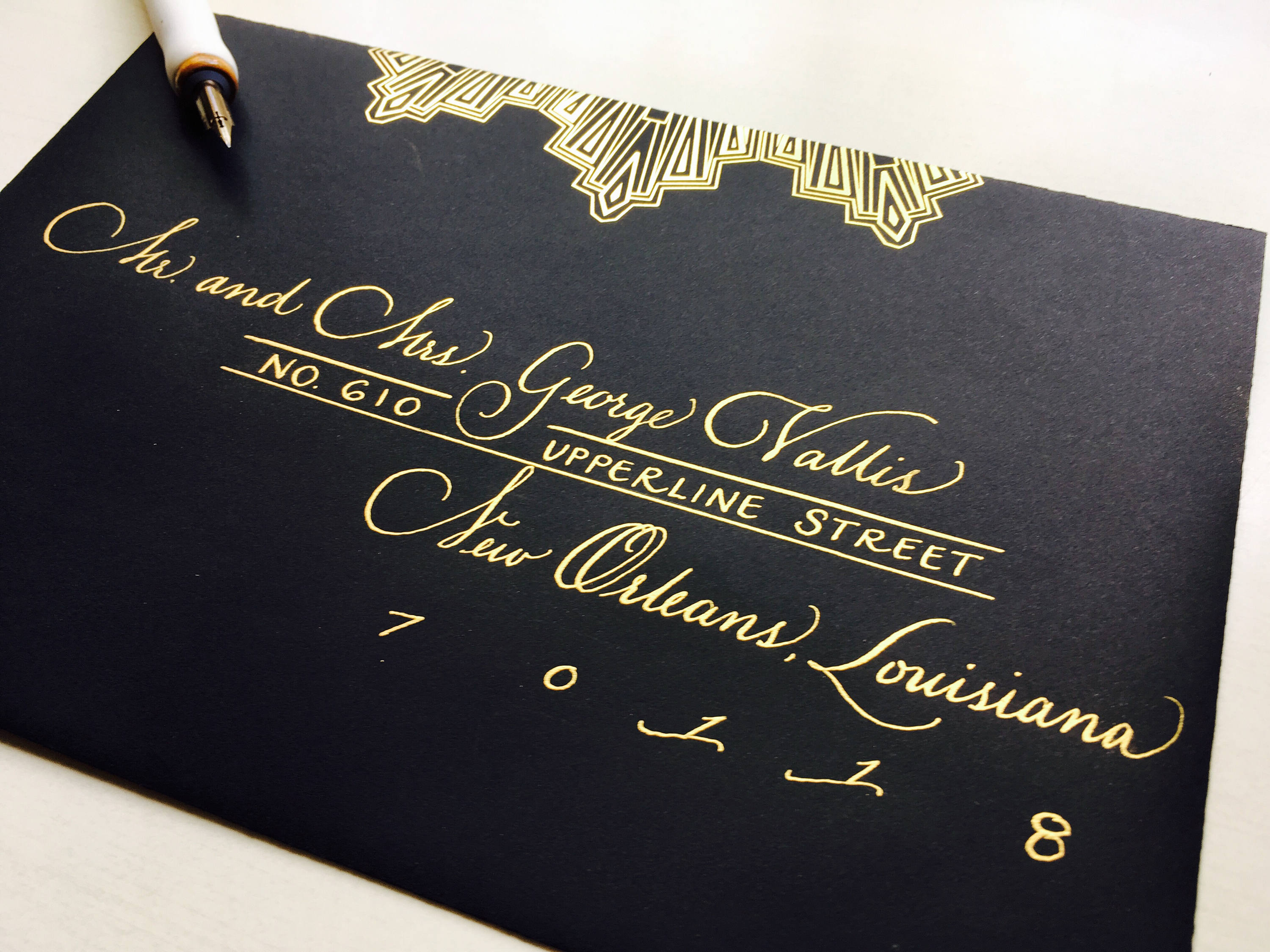 Custom Wedding Envelope Calligraphy for Invitations and Event Details ...