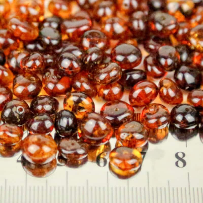 10 Pcs Amber Beads - Etsy UK