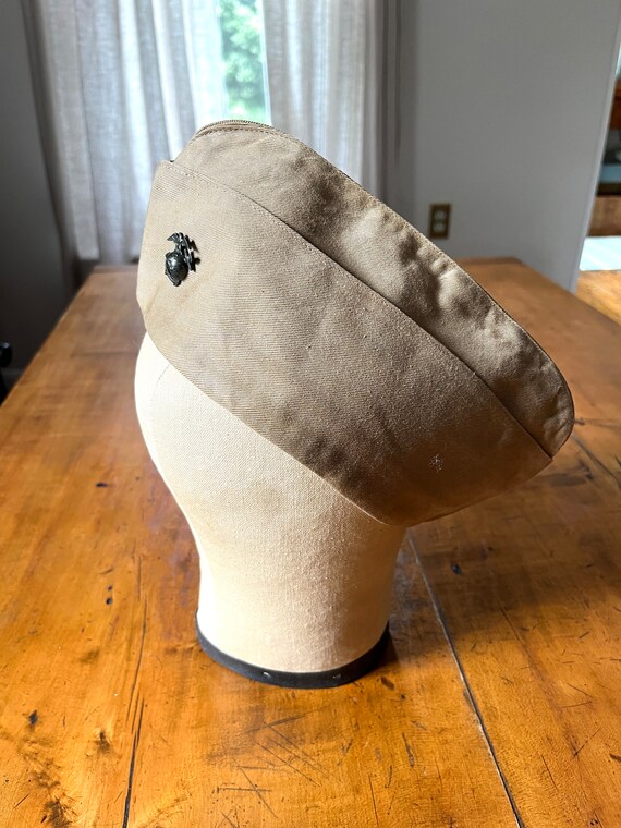 WWII USMC Garrison Hats, Sold Individually - Gem