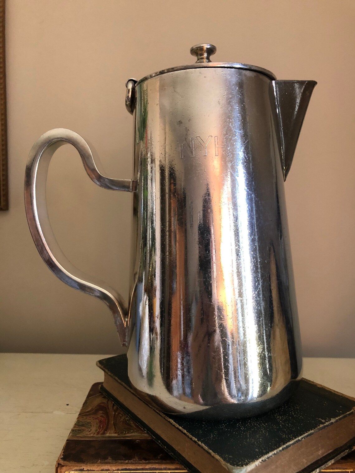 Vintage Hotel Coffee Pot Silver Plated New York Hotel | Etsy